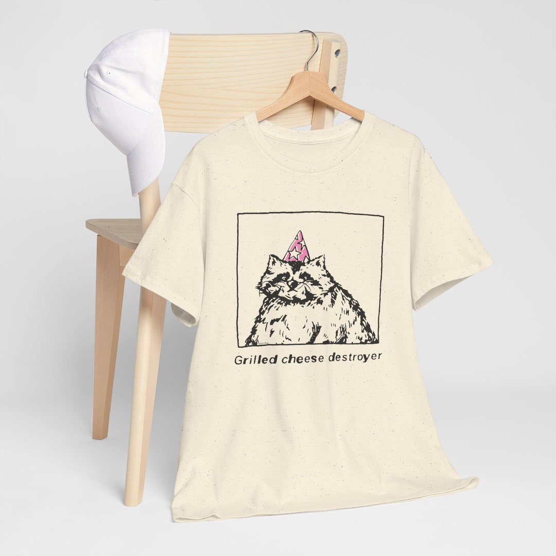 Grilled Cheese Destroyer Raccoon Funny Vintage Unisex T-shirt - Etsy