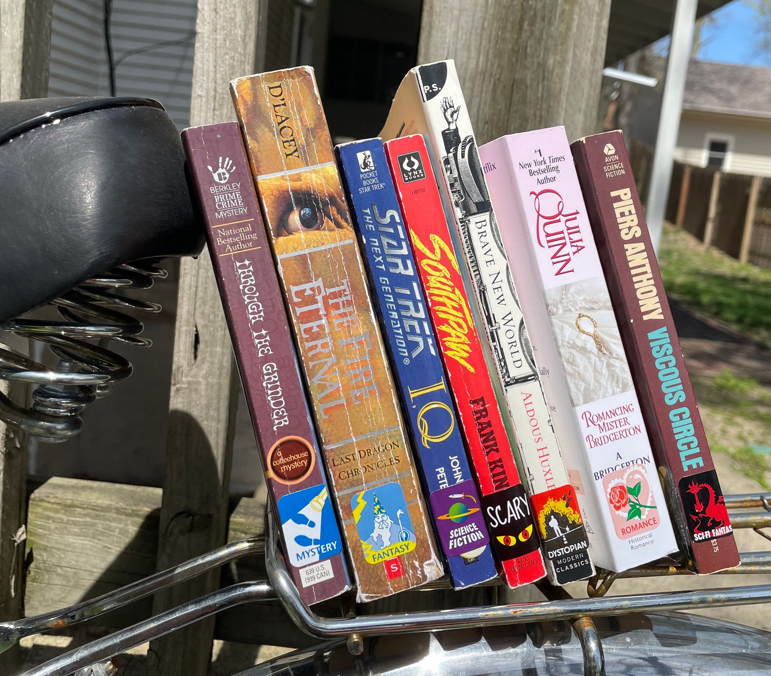 Library genre stickers 10 pack | Etsy