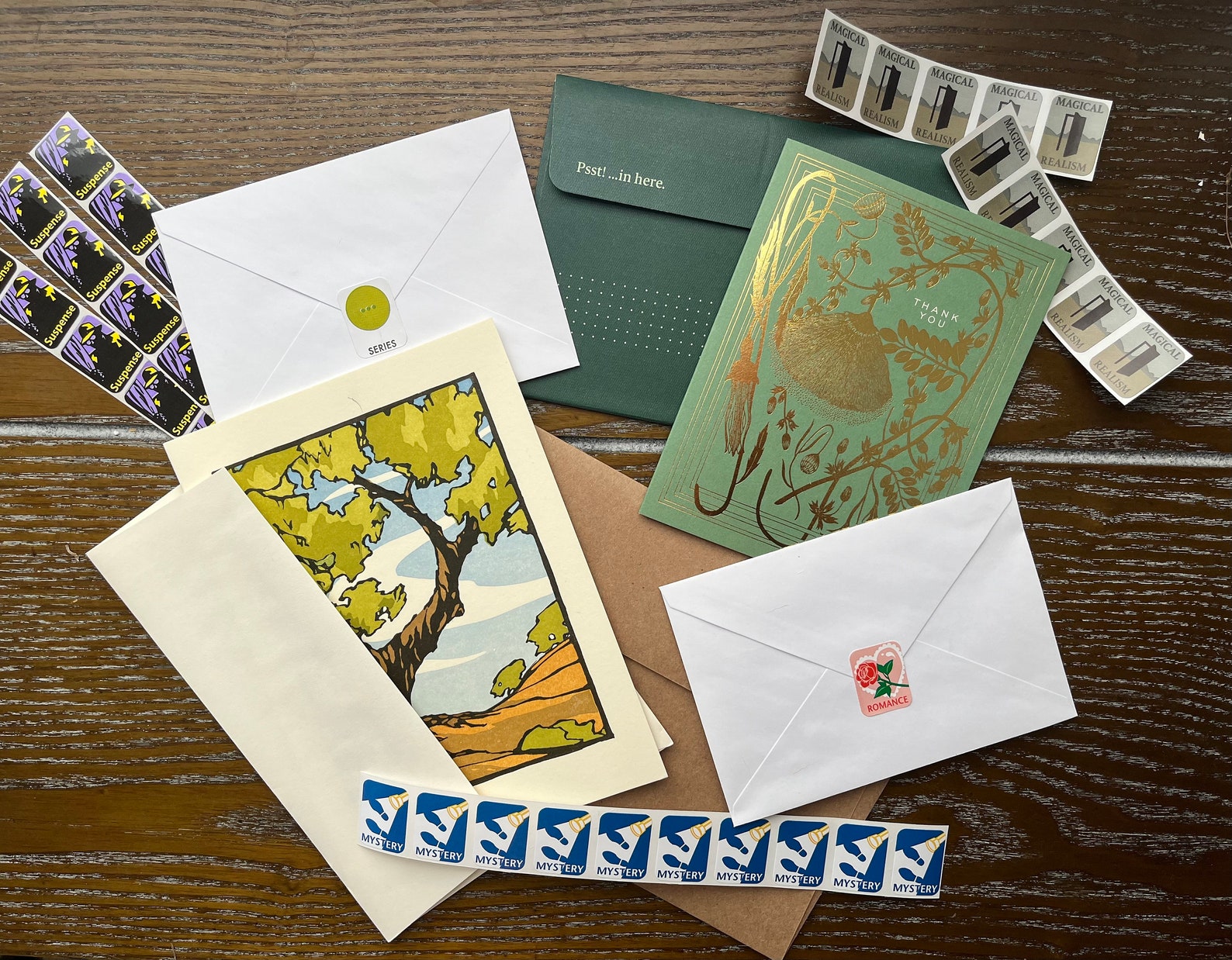 Library Genre Stickers 10 Pack - Etsy