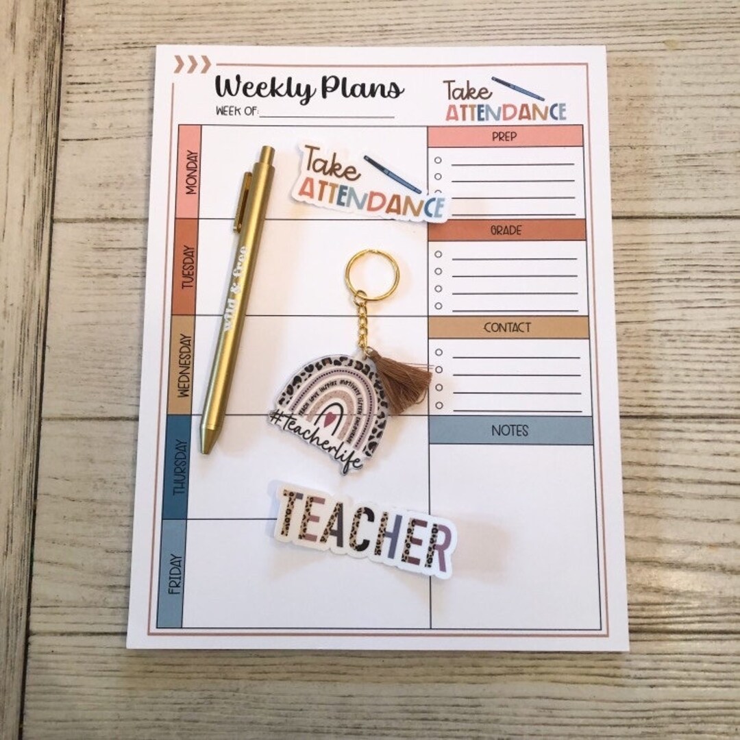 Create Your Own Teacher Planner Bundle Teacher Gift Etsy