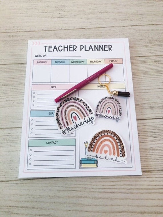 Create Your Own Teacher Planner Bundle / Teacher Gift / | Etsy