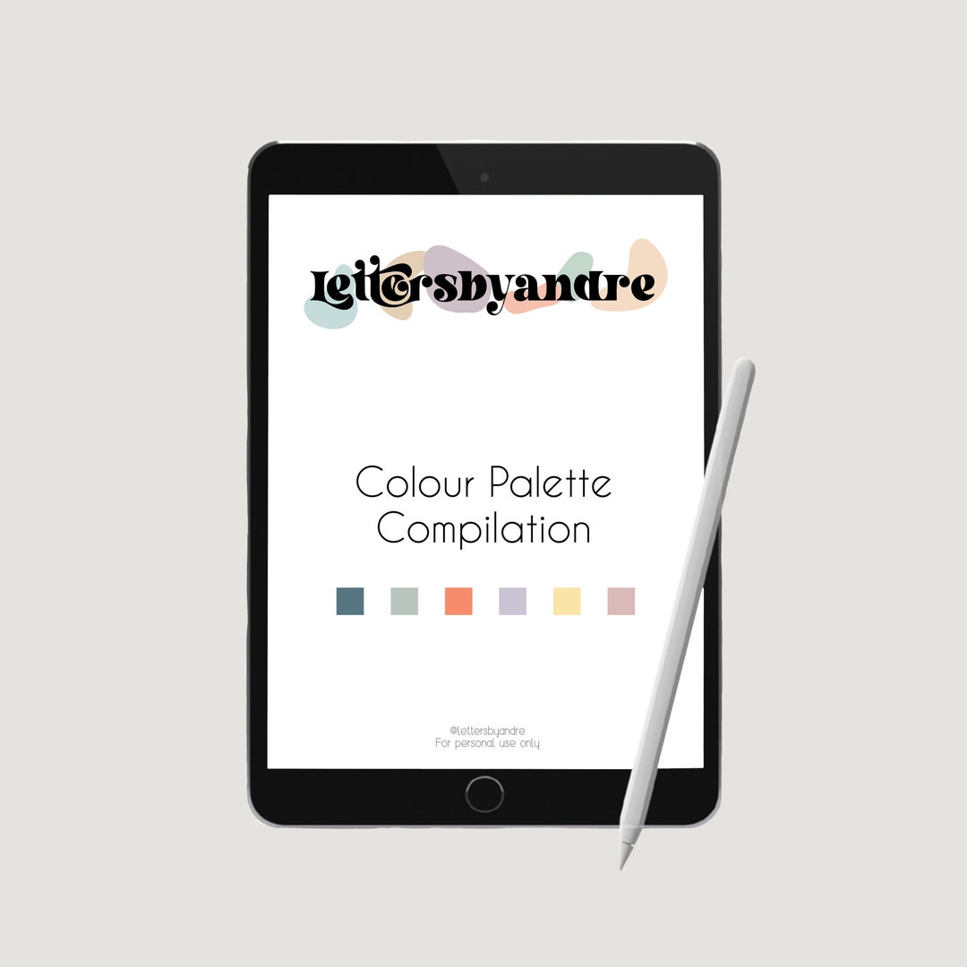 24 Procreate Color Palettes Color Palette Color Swatches Ipad Procreate Tools Colors