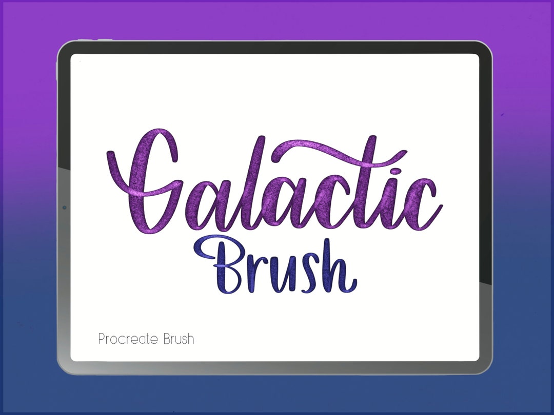 Procreate Brush Calligraphy Brush Lettering Brush Procreate Brushes ...