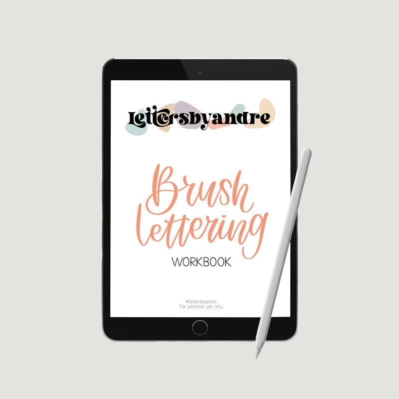Brush Lettering - Etsy
