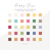 Morning Sun Procreate Color Palette | 30 Warm and Soft Tones | Digital ...