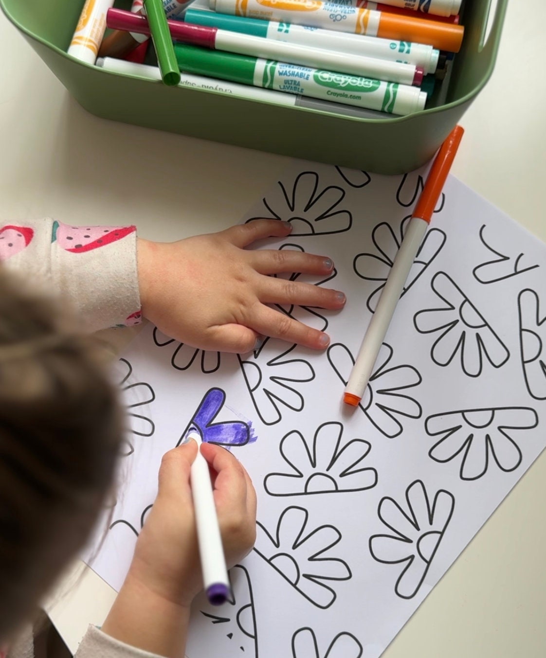 5 Coloring Pages for Adults and Kids | Print or Color on Procreate or ...