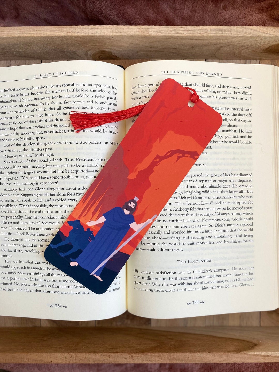 Bookmark Hades, Greek God of the Underworld - Handmade - for Books and ...