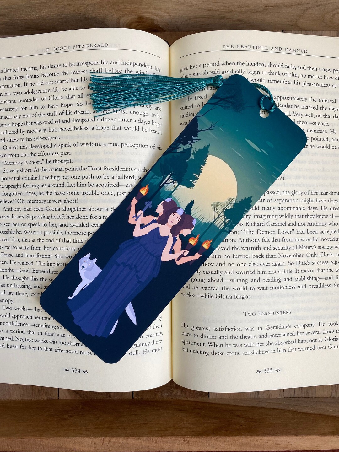 Bookmark Hecate, Greek Goddess of the Night and Magic - Handmade - for ...