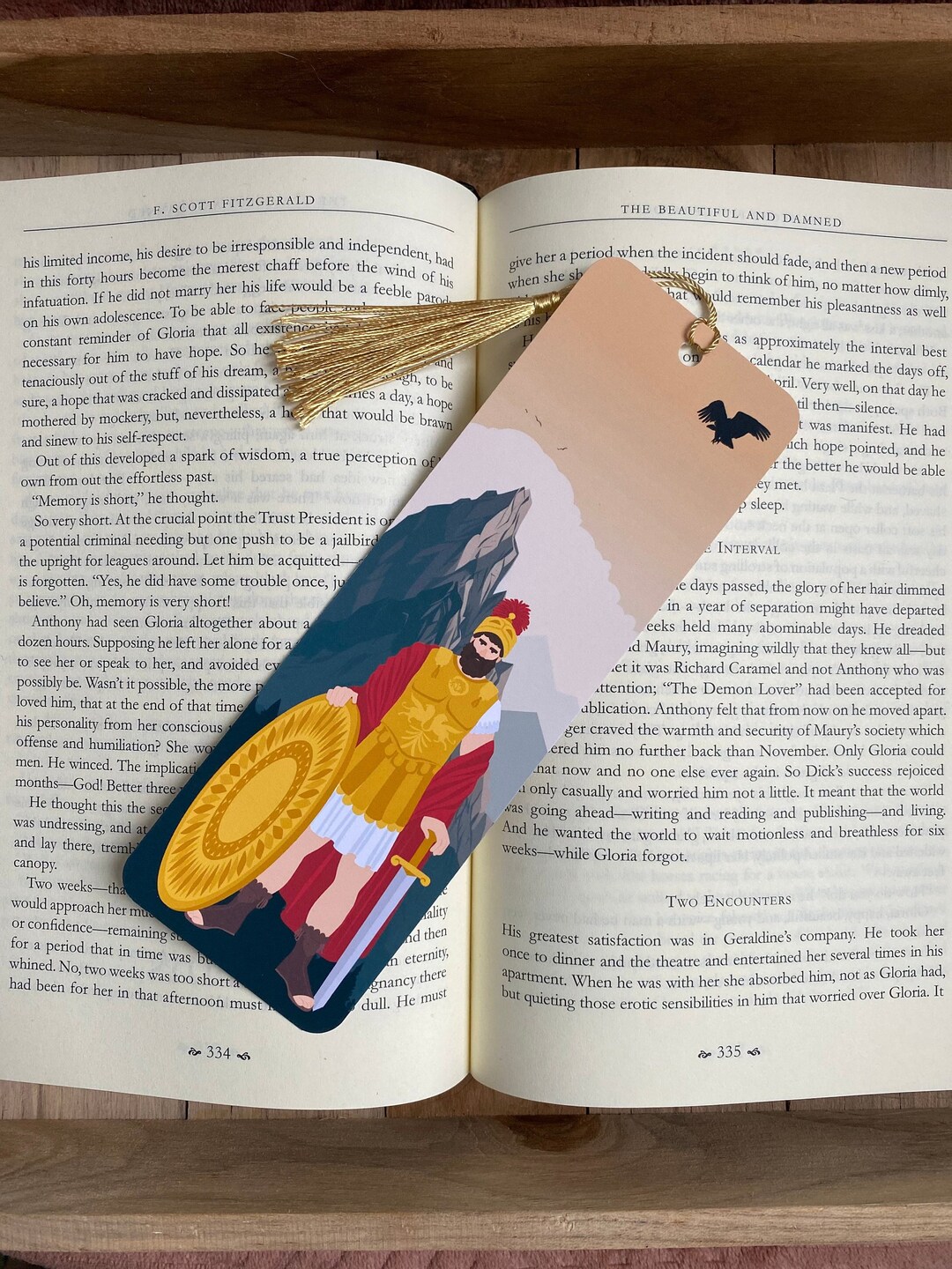 Bookmark Ares, Greek God of War and Courage - Handmade - for Books and ...