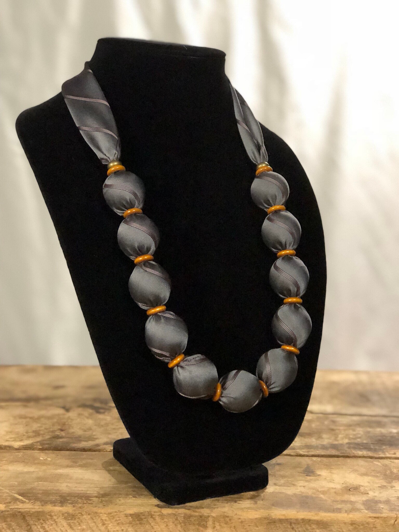 Upcycled Tie Necklace - Etsy