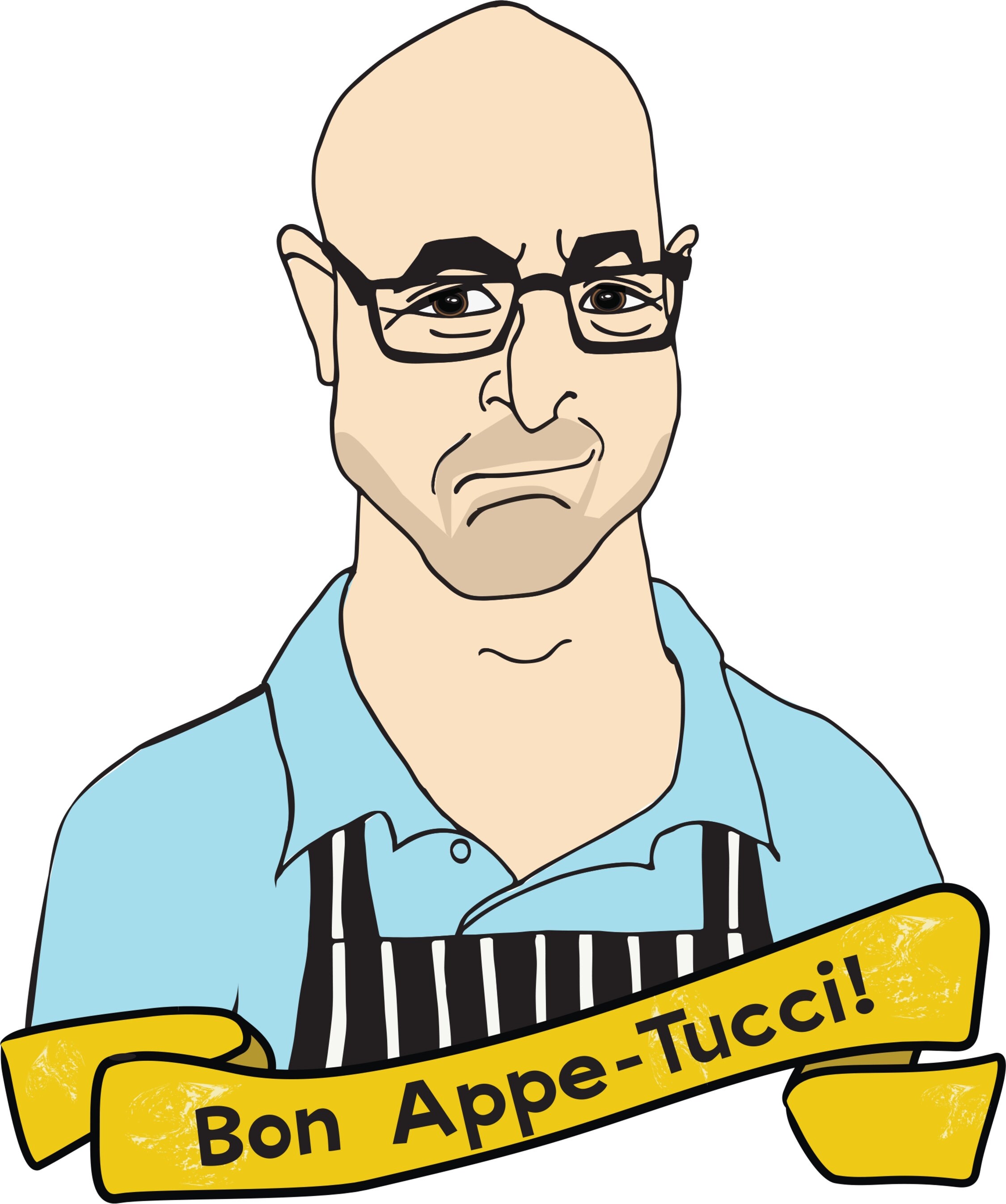 Stanley Tucci Apron by Jessie Weinberg Art, the Tucci Table, the Tucci ...