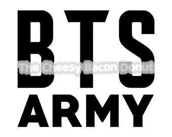 Bts army decal | Etsy