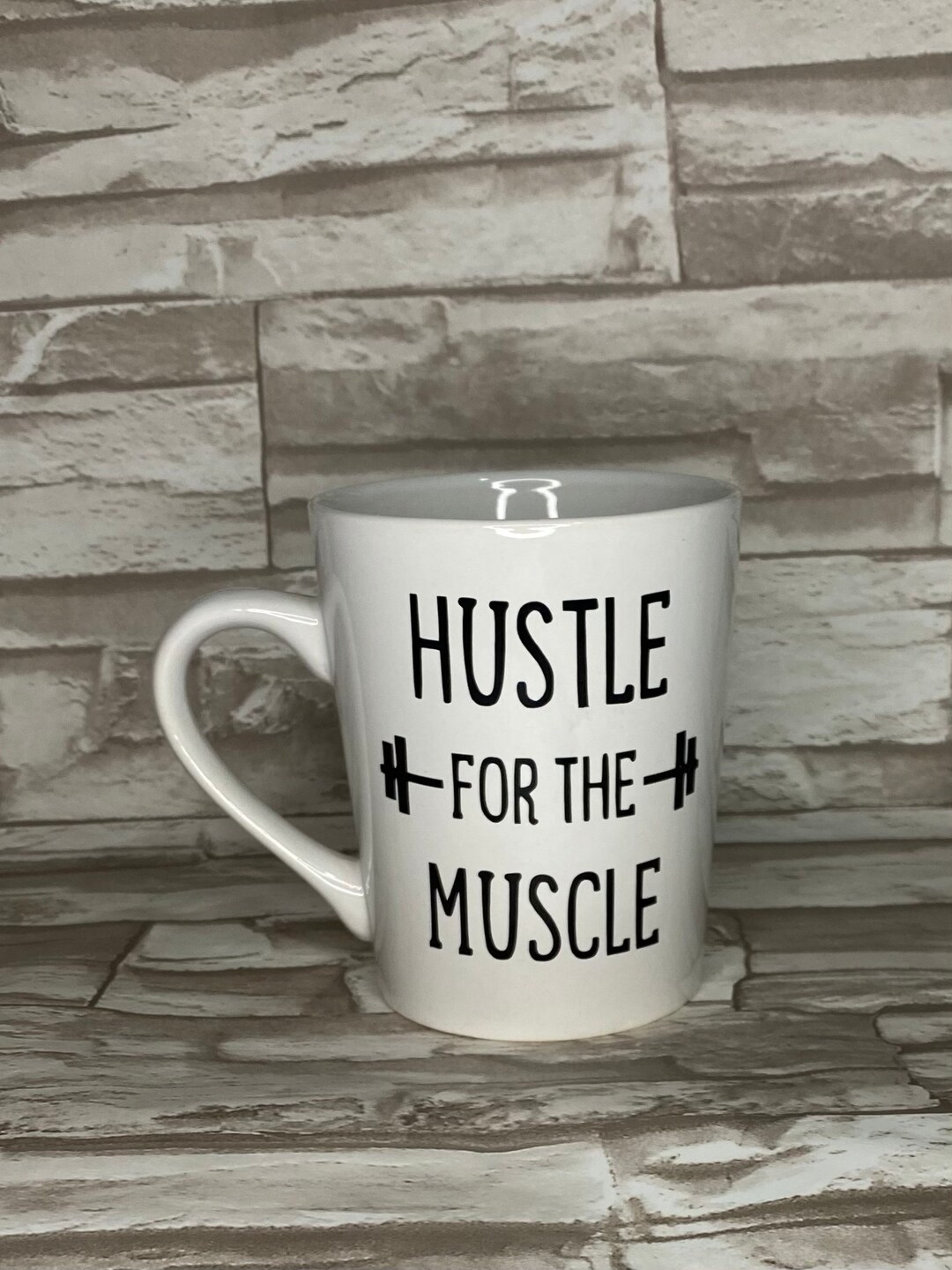 Hustle for the Muscle Coffee Mug- Tea Mug - Etsy