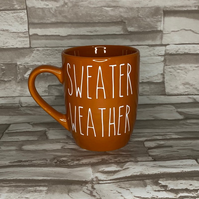 Sweater Weather Coffee Mug - Etsy
