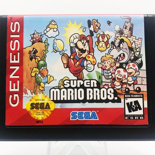 Super Mario Bros Sega Genesis Homebrew Game | Etsy Canada