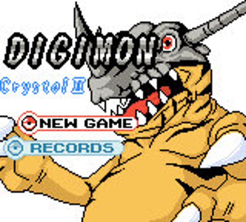 Digimon Crystal 2 Strategy Game Gameboy Cart - Etsy