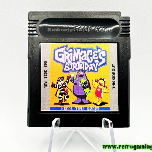 Gameboy Grimace - Etsy