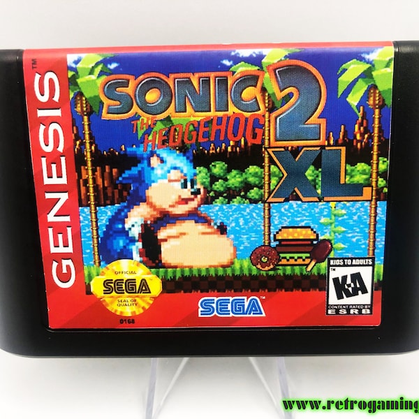 Sonic the Hedgehog 2 Xl - Etsy