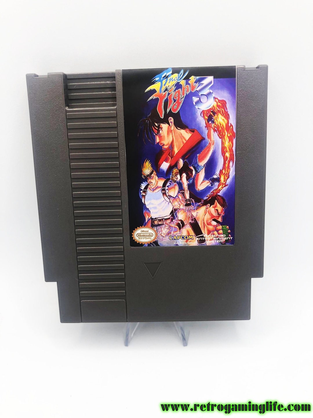 Final Fight 3 NES Game Repro Nintendo Cart - Etsy