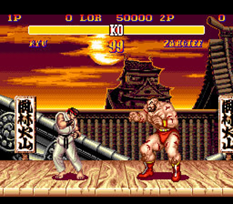 Street Fighter 2 the World Warrior Sega Genesis Game Cart - Etsy