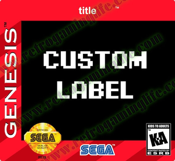 Sega Genesis Font