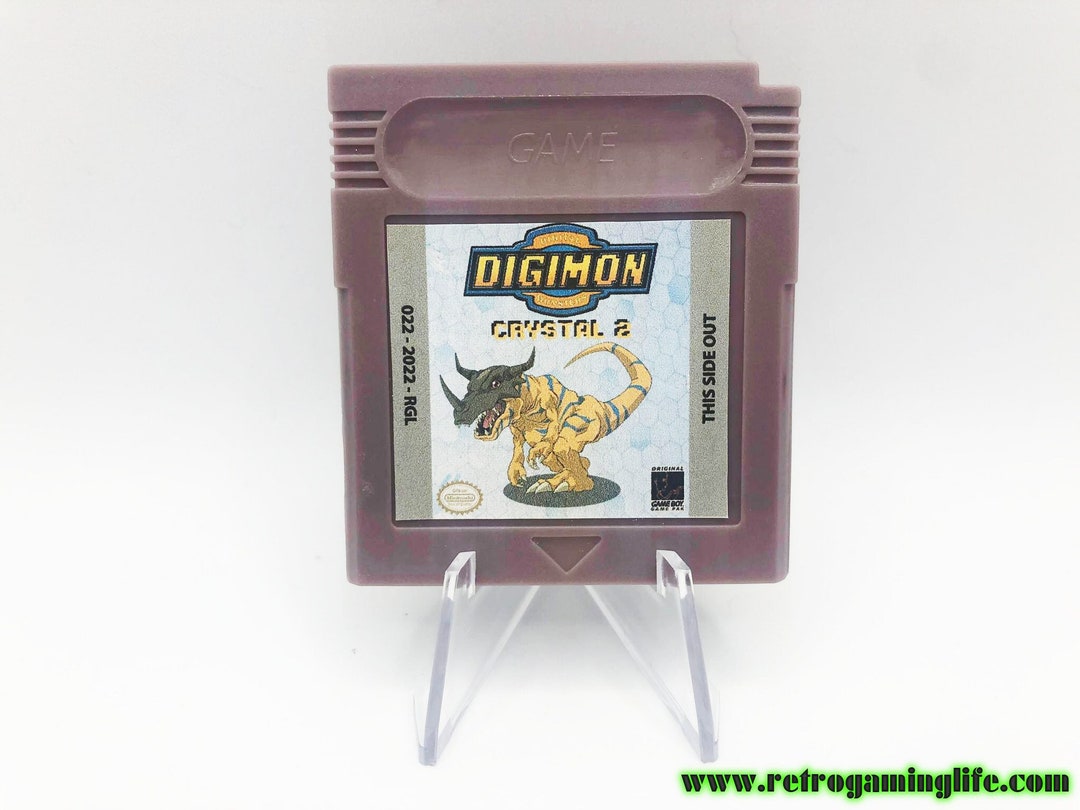 Digimon Crystal 2 Strategy Game Gameboy Cart - Etsy