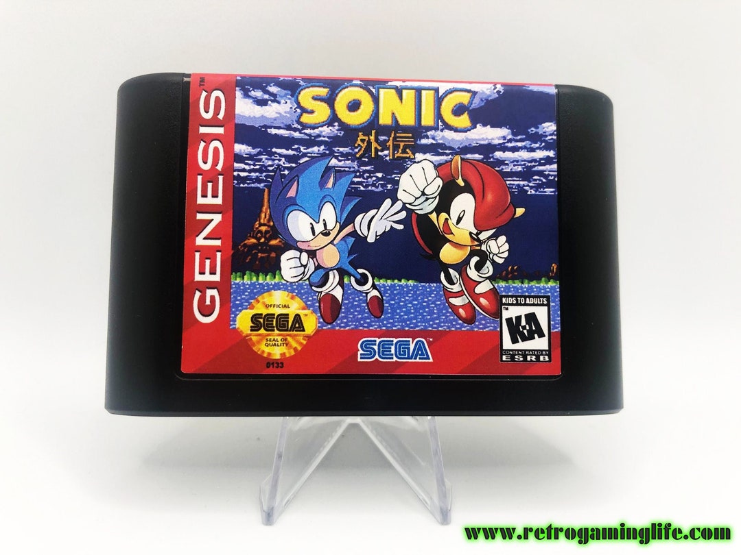 Sonic Gaiden Play as Mighty the Gürteltier Sega Genesis Game Cart ...