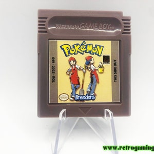 Pokemon Breeders Repro Gameboy Game Cart - Etsy