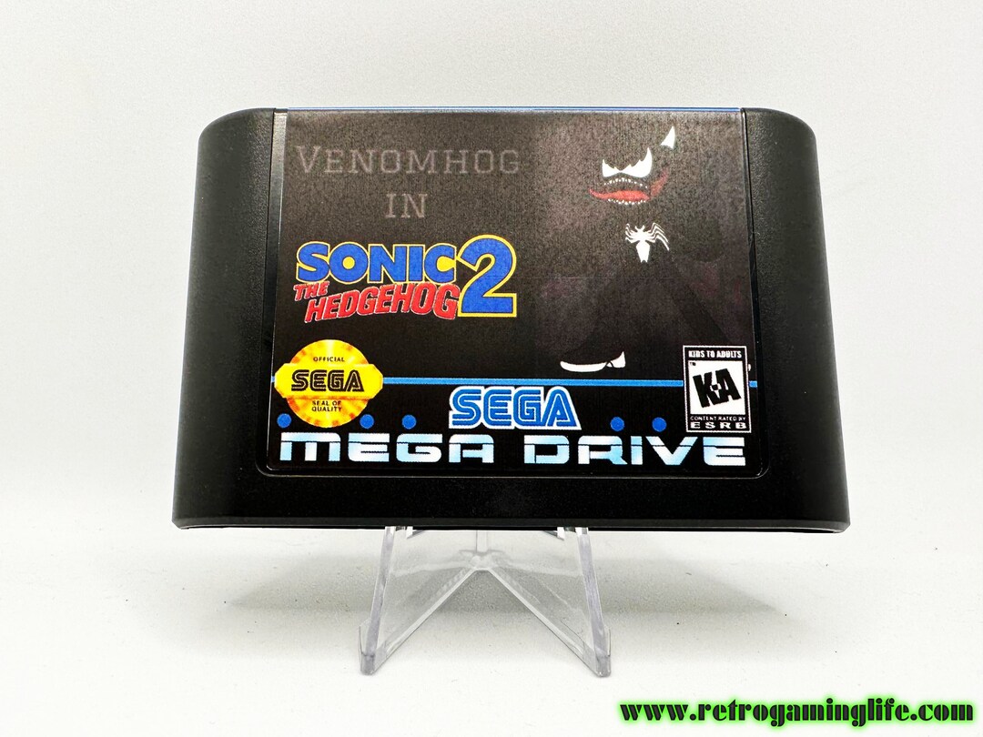 Venomhog in Sonic the Hedgehog 2 Repro Sega Genesis Game Cart - Etsy ...