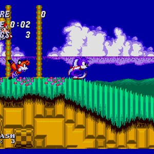 Dash the Rabbit in Sonic the Hedgehog 2 Sega Genesis Game Repro Cart - Etsy