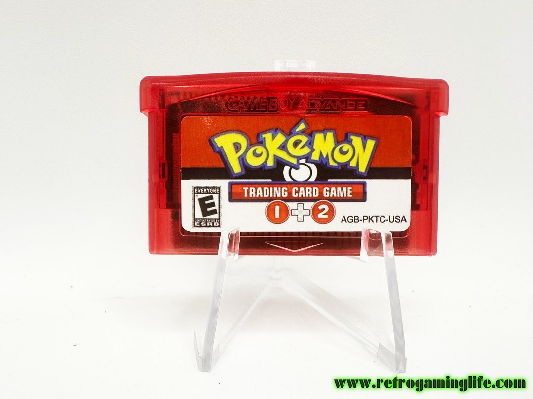 Pokemon TCG 1 2 Gameboy Advance Reproduction Video Game Cart - Etsy