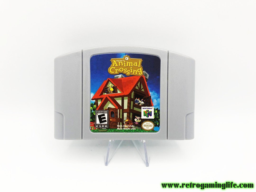 Animal Crossing Nintendo 64 Fully Translated English Game Cart - Etsy
