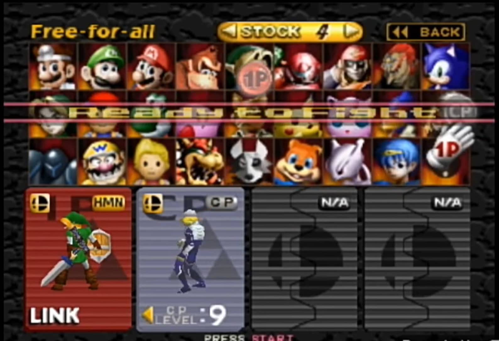 Super Smash Remix 1 2 0 Carrito De Juegos De Nintendo 64 Repro Etsy