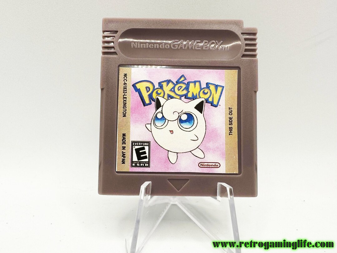 Pokemon Pink Version Gameboy Game - Etsy
