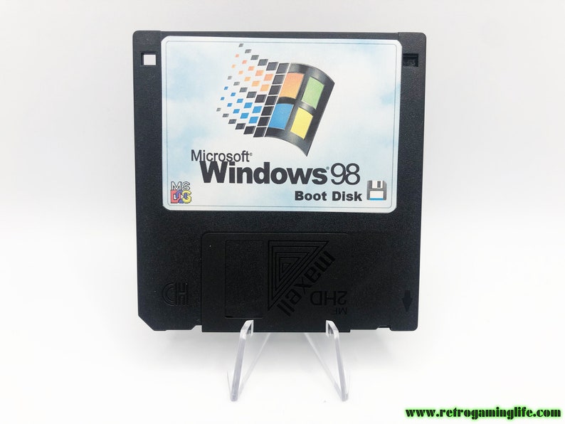 Windows 98 Boot Disk Floppy PC DOS - Etsy