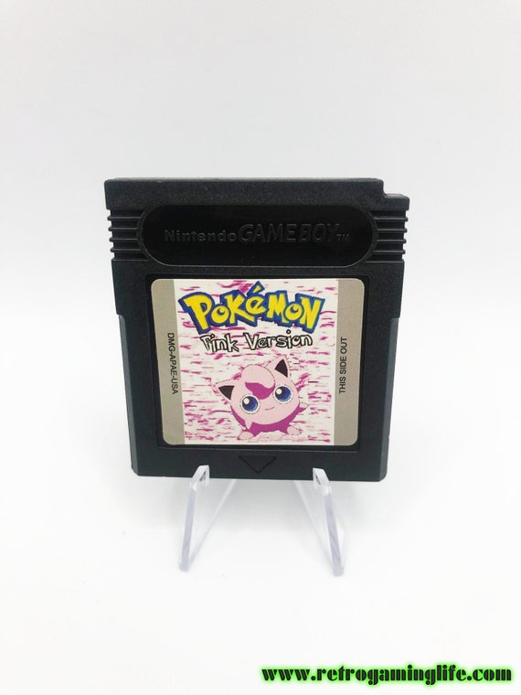 Pokemon Pink Version Gameboy Game | Etsy Australia
