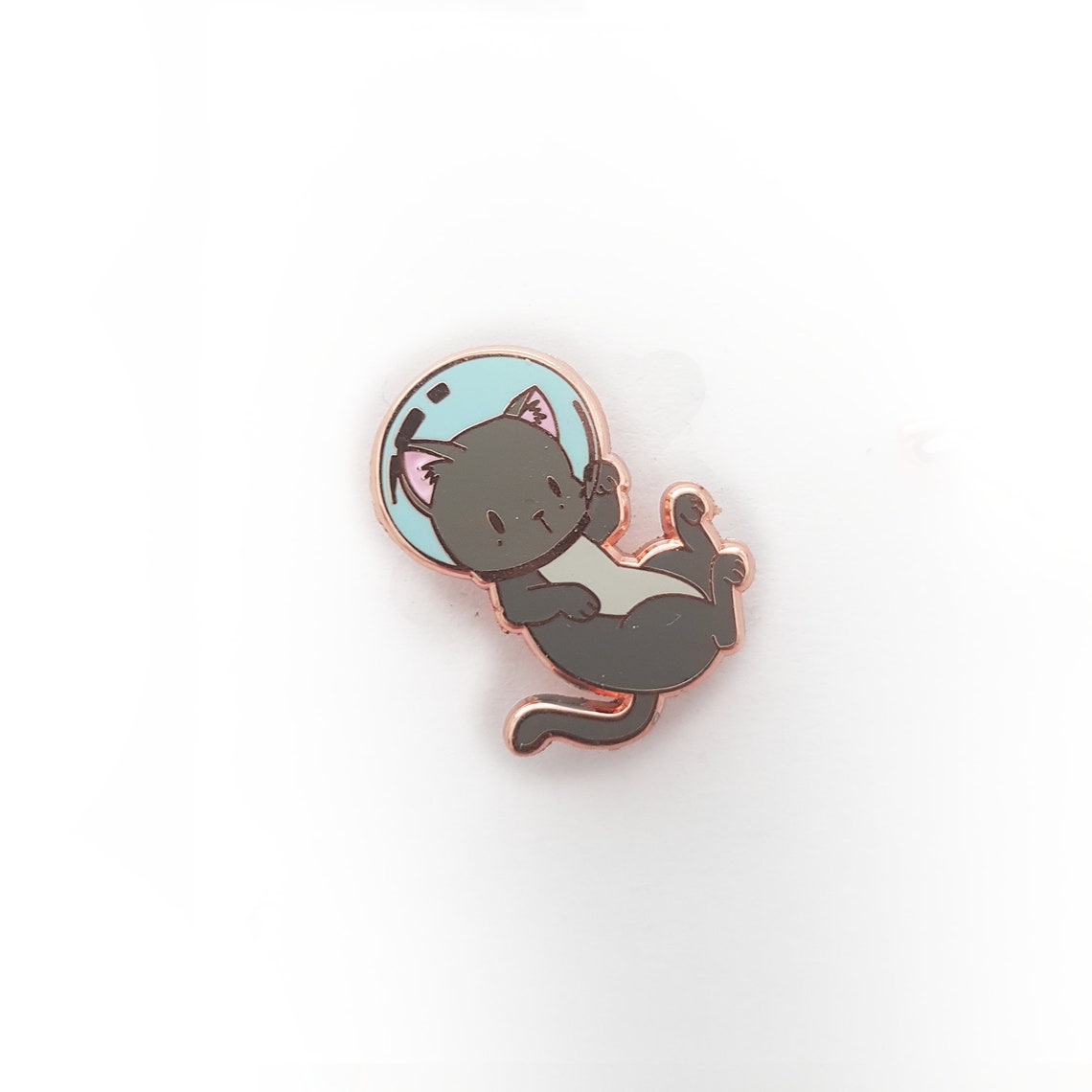 Space Kitty Small Enamel Pin cosmo Kitty Lapel Pin Kawaii | Etsy