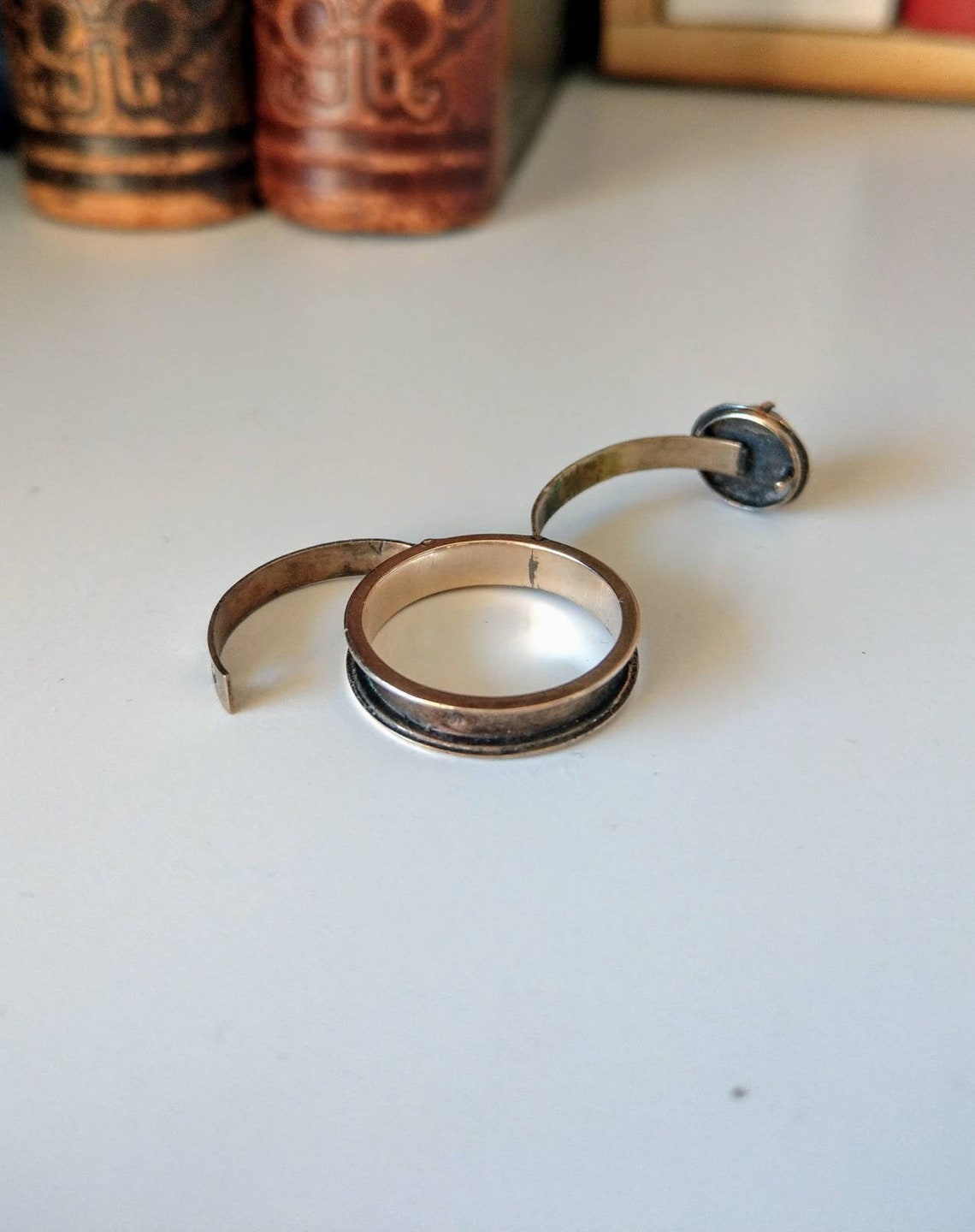 Antique ring with a hidden compartment / sentimental jewelry | Etsy