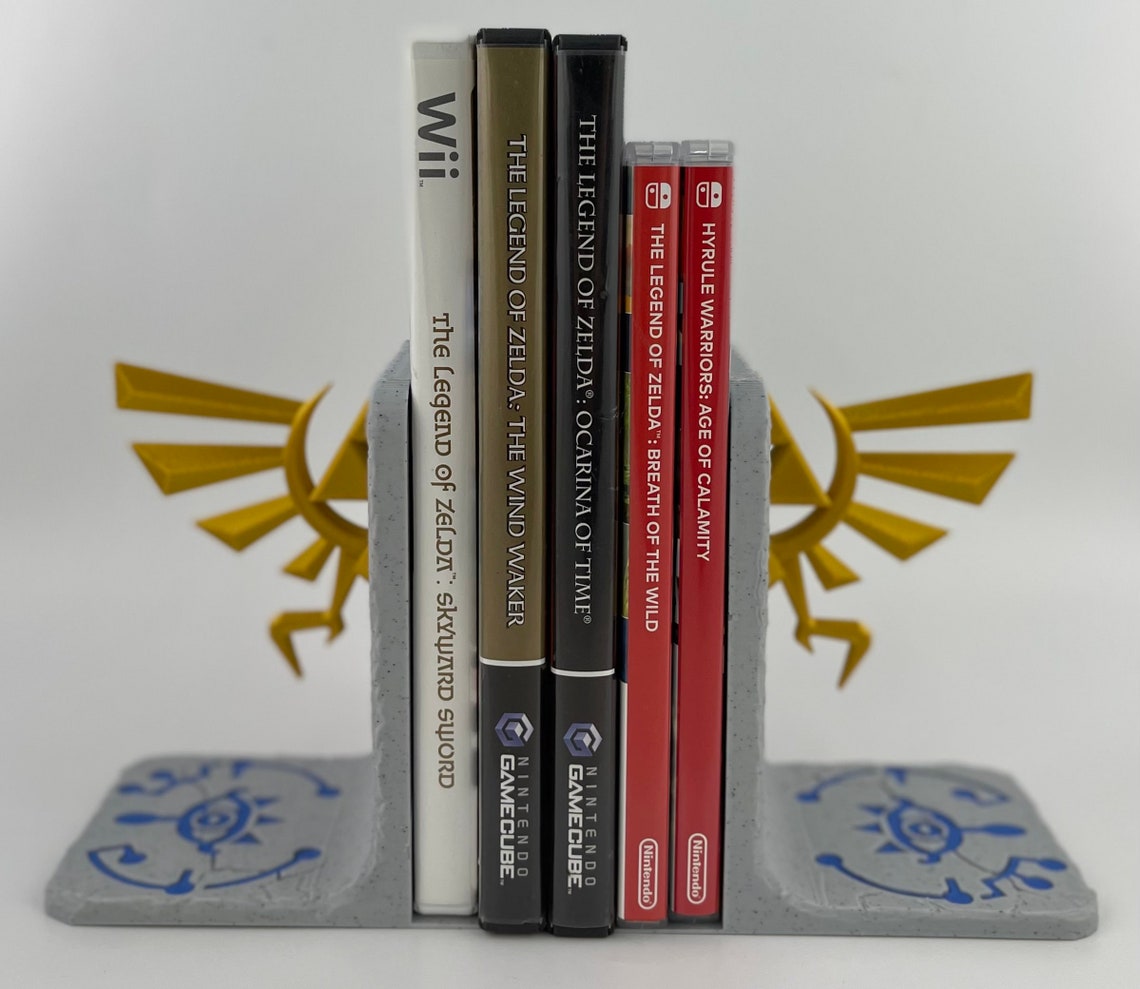 Zelda Inspired Video Game/movie Book-ends - Etsy