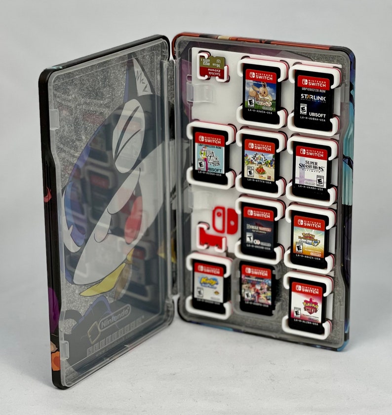 Switch Game Case Insert 10 Games - Etsy