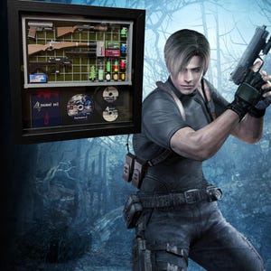 Resident Evil 4 - 3D Inventory Screen Shadowbox Art Display | Collector ...