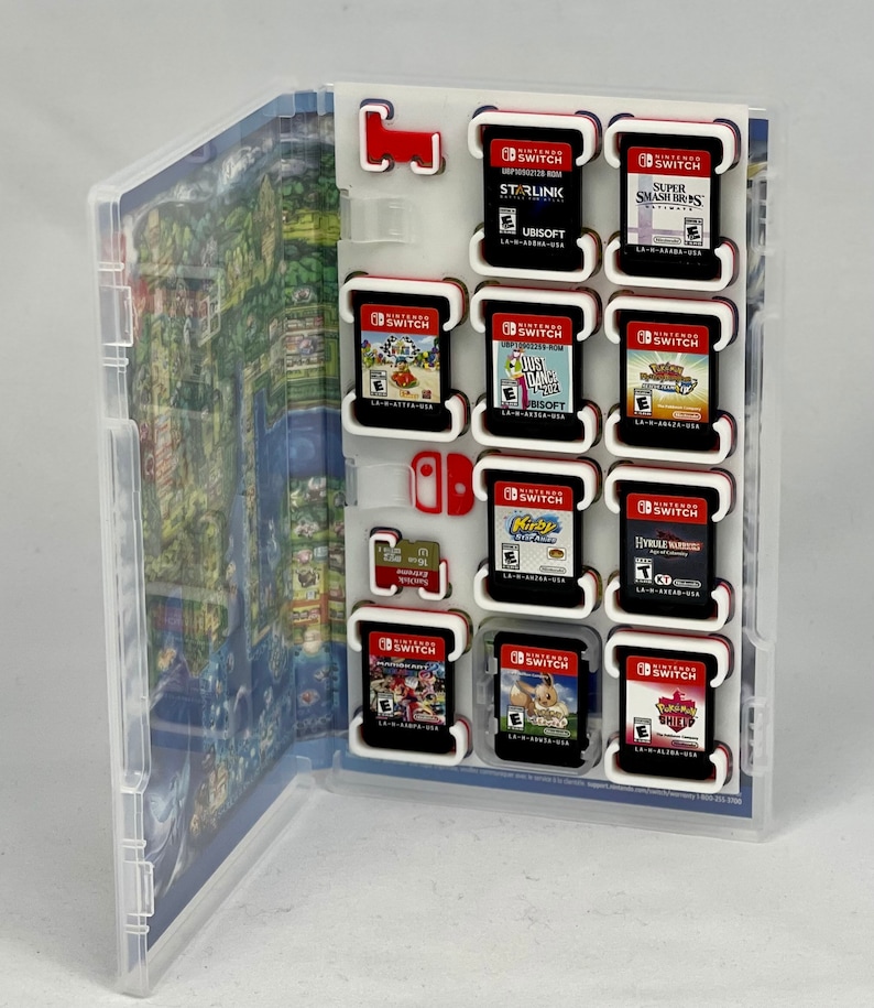 Switch Game Case Insert 10 Games - Etsy