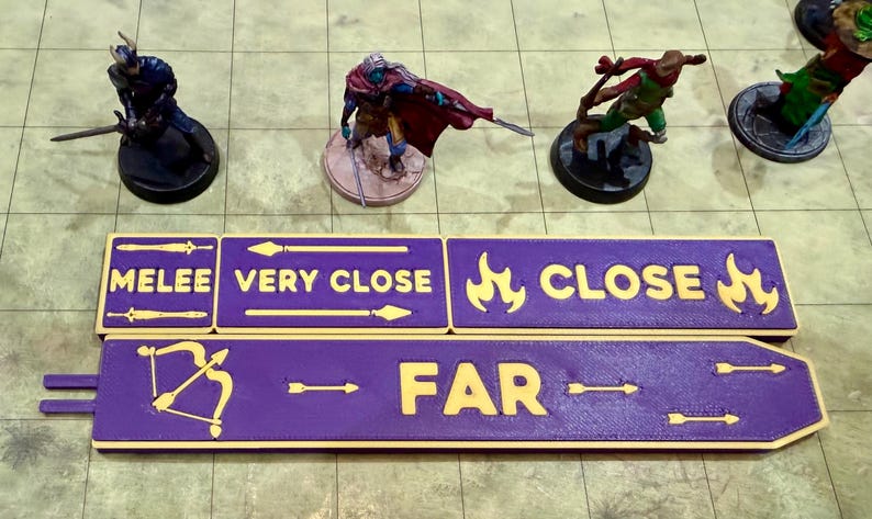 Daggerheart Compatible Distance Ruler | TTRPG Measuring Tool for ...