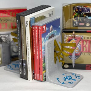 Zelda Inspired Video Game/movie Book-ends | Etsy