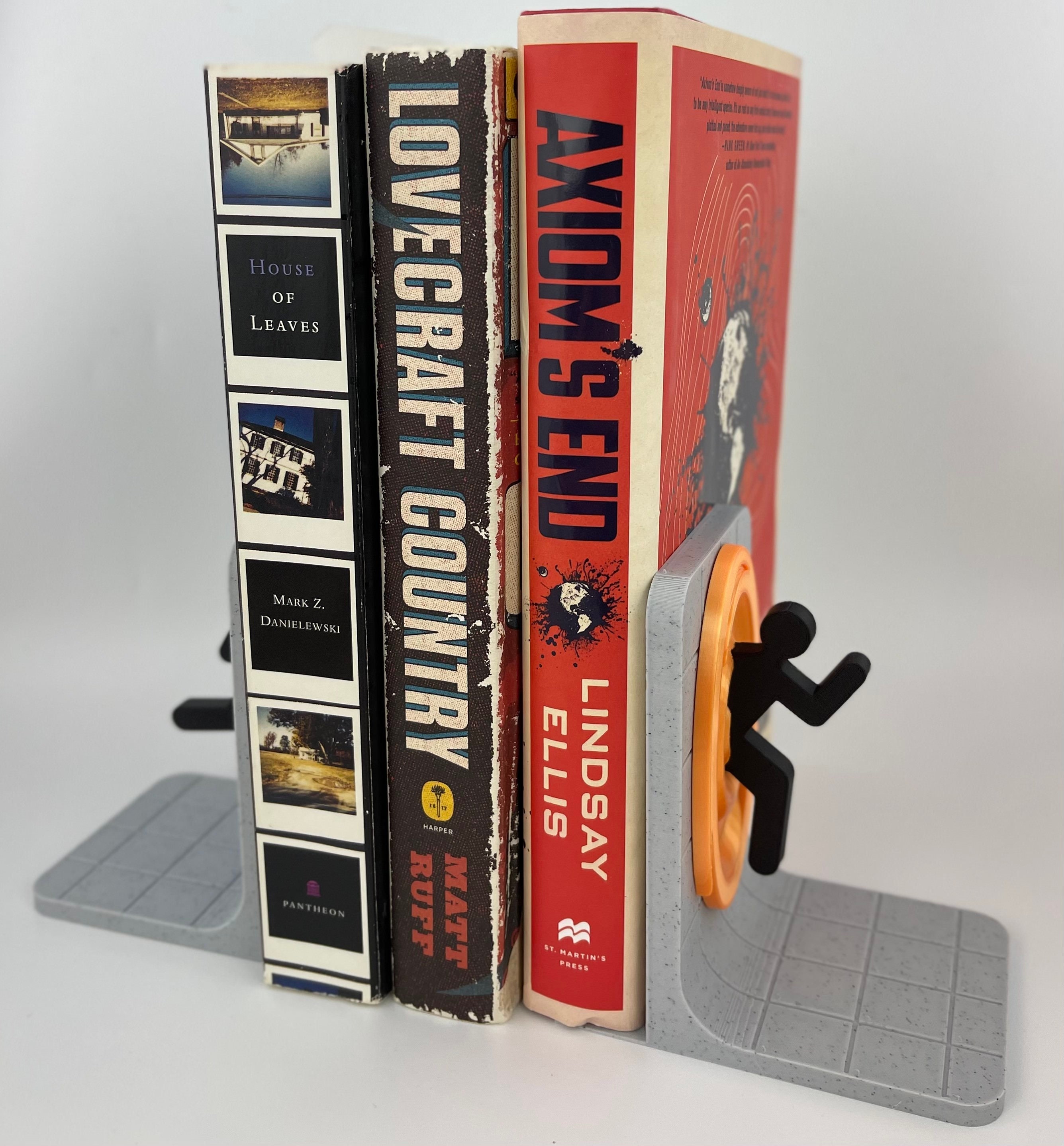 Portal Inspired Video Game/movie Book-ends | Etsy