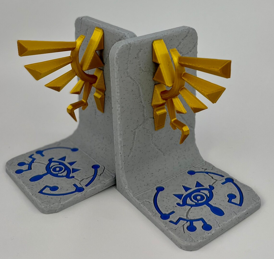 Zelda Inspired Video Game/movie Book-ends - Etsy