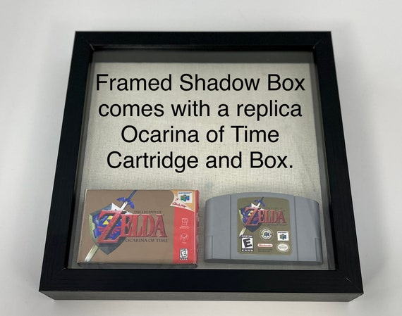 Legend of Zelda Ocarina of Time 3D Quest Status Screen Art Display Collector s Gaming Memorabilia