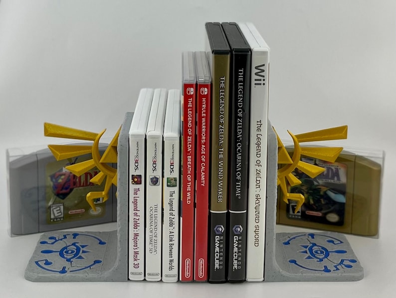Zelda Inspired Video Game/movie Book-ends | Etsy