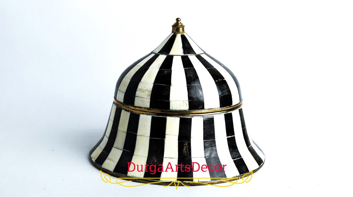 Bone Inlay Designer Black & White Box / Suri Box Set of 3 - Etsy