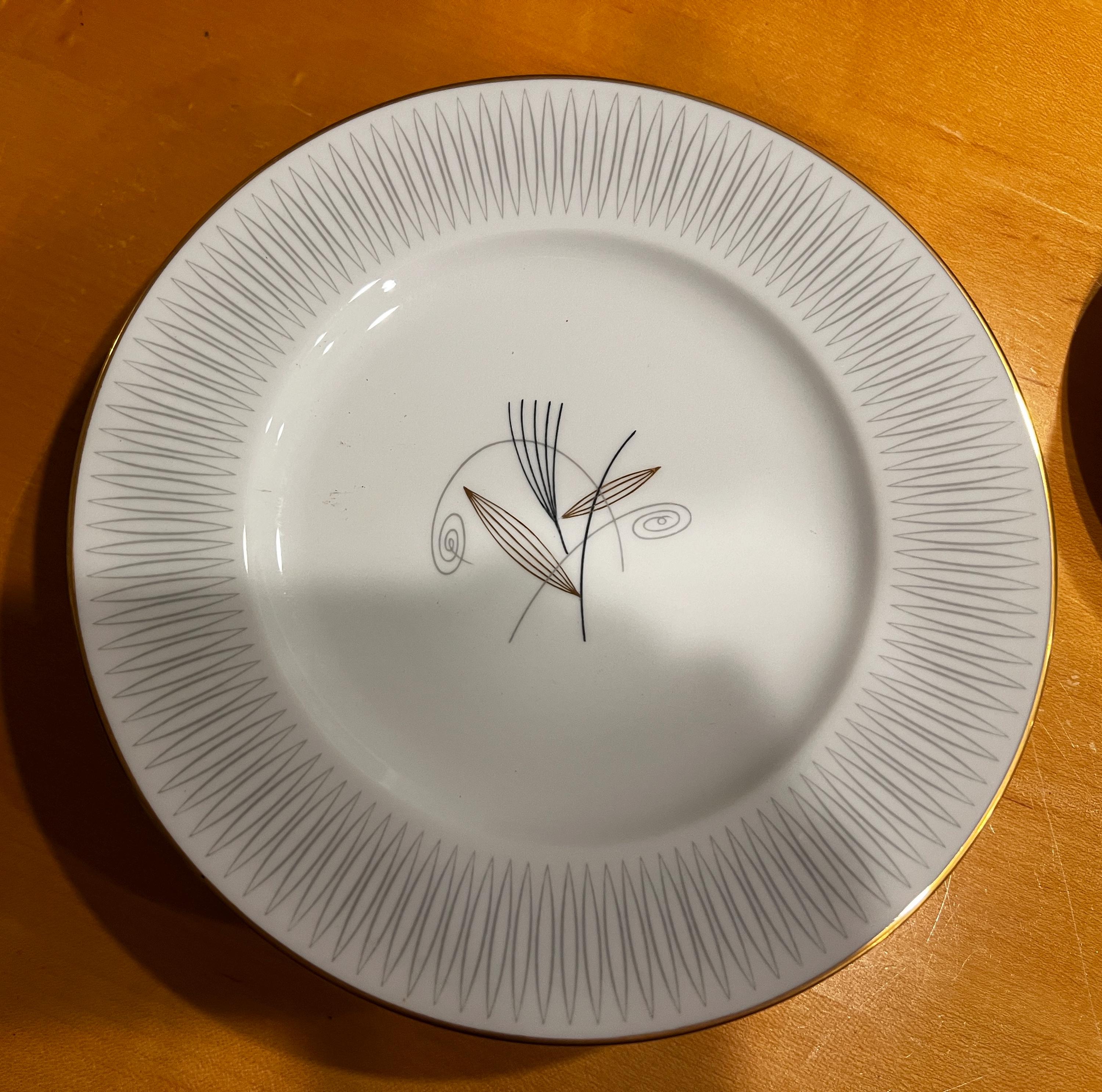 Vintage Noritake China Mid Century Modern, Atomic clinton Tea Set W ...